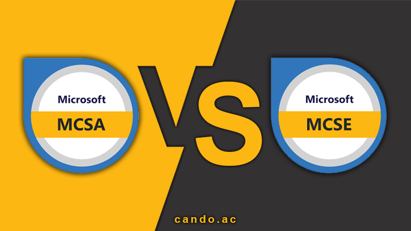 تفاوت MCSA و MCSE چیست؟ |آموزشگاه کندو